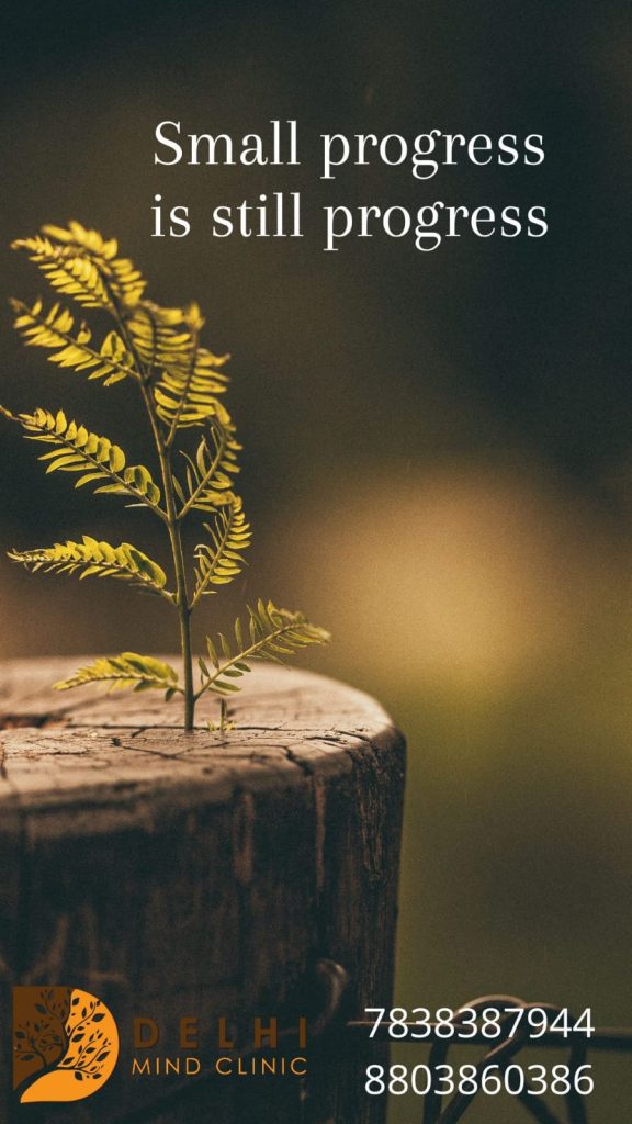 Small Progress Is Still Progress - Delhi Mind Clinic