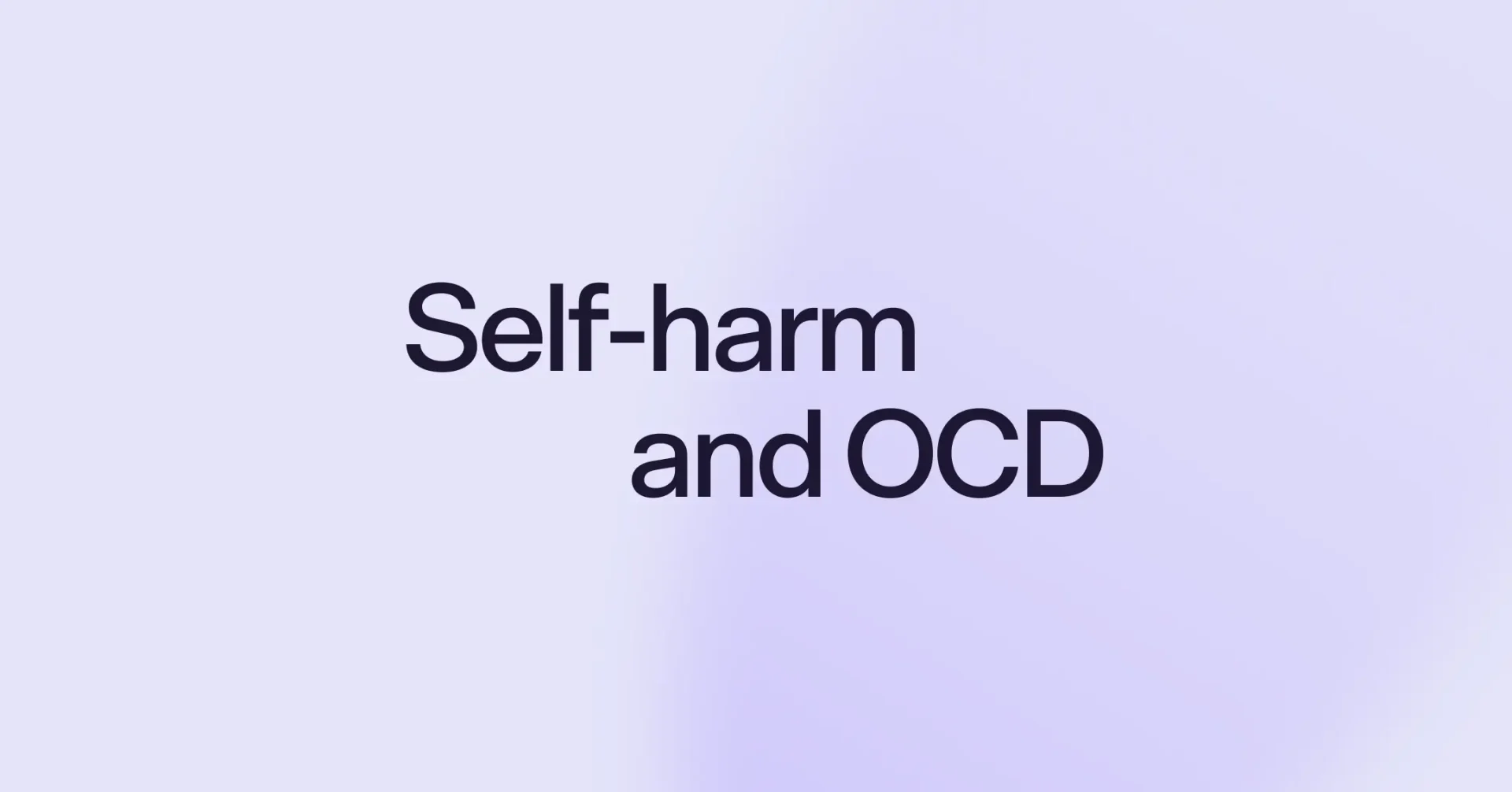 5 Powerful Truths About Self Harm OCD You Need To Know - Delhi Mind Clinic